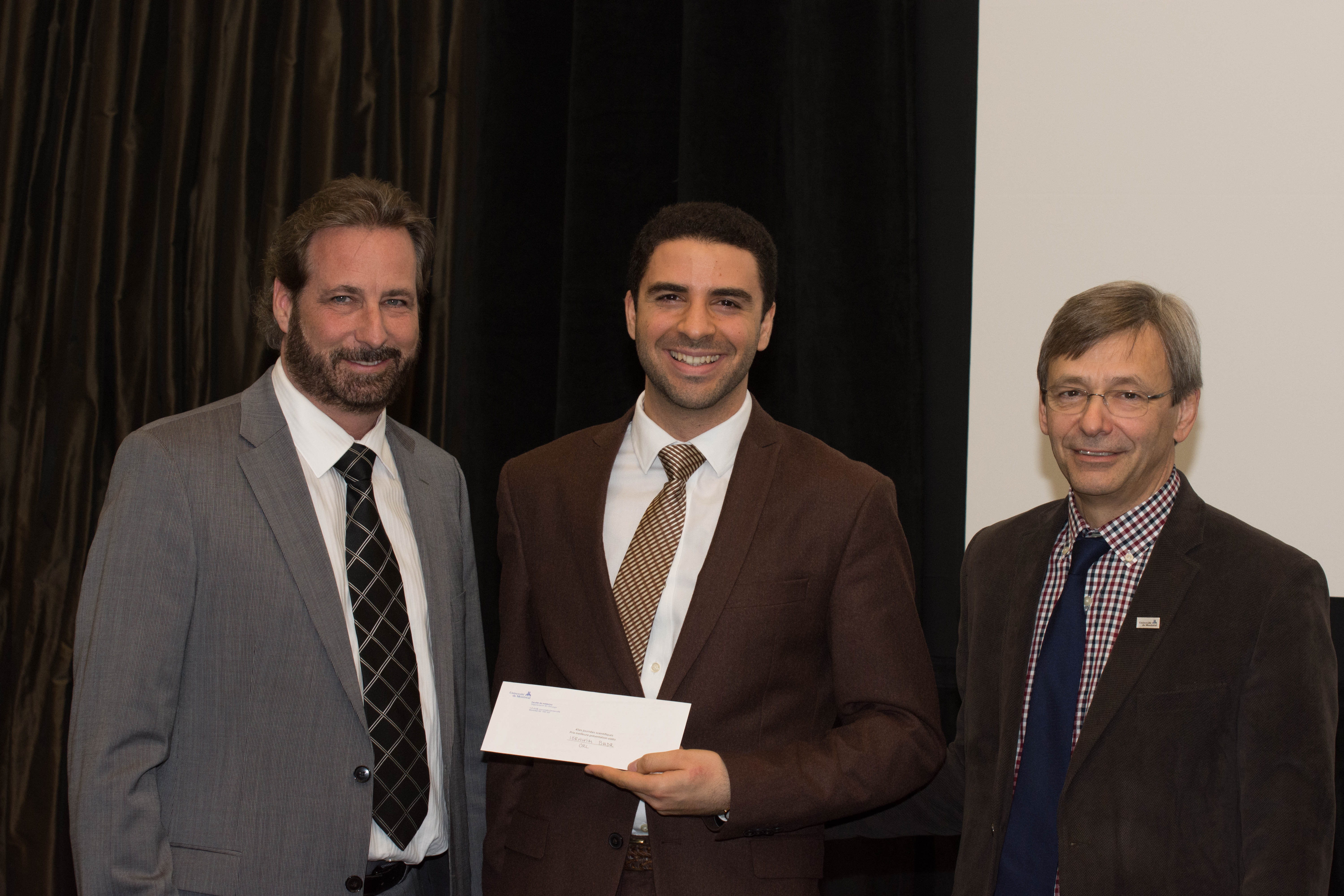 Dr Ibrahim Badr - ORL - Prix présentation vidéo - Département de chirurgie